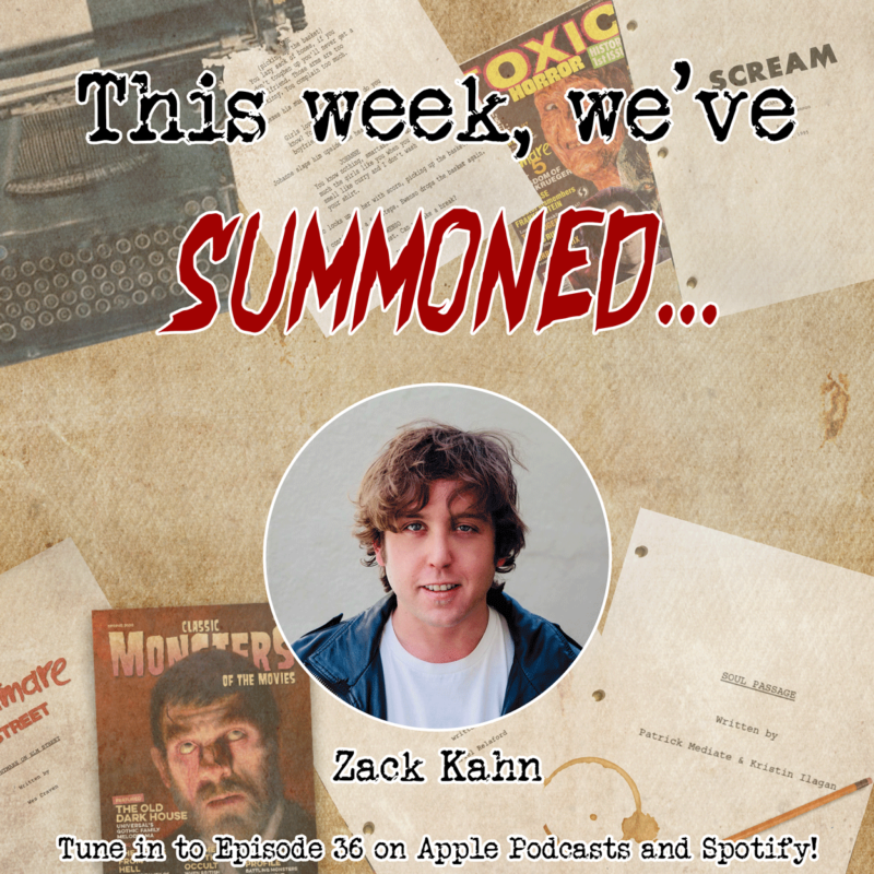 Ep. 36 – A Merry Horror Holiday Conversation with Zack Kahn | THE ...